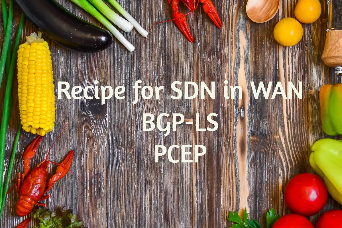 Need a quick recipe for SDN in WAN? Mix BGP-LS with PCE